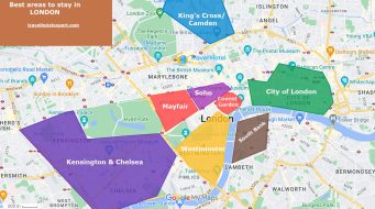 Where to stay in London for first time: 8 Best & Safe areas - Travel ...